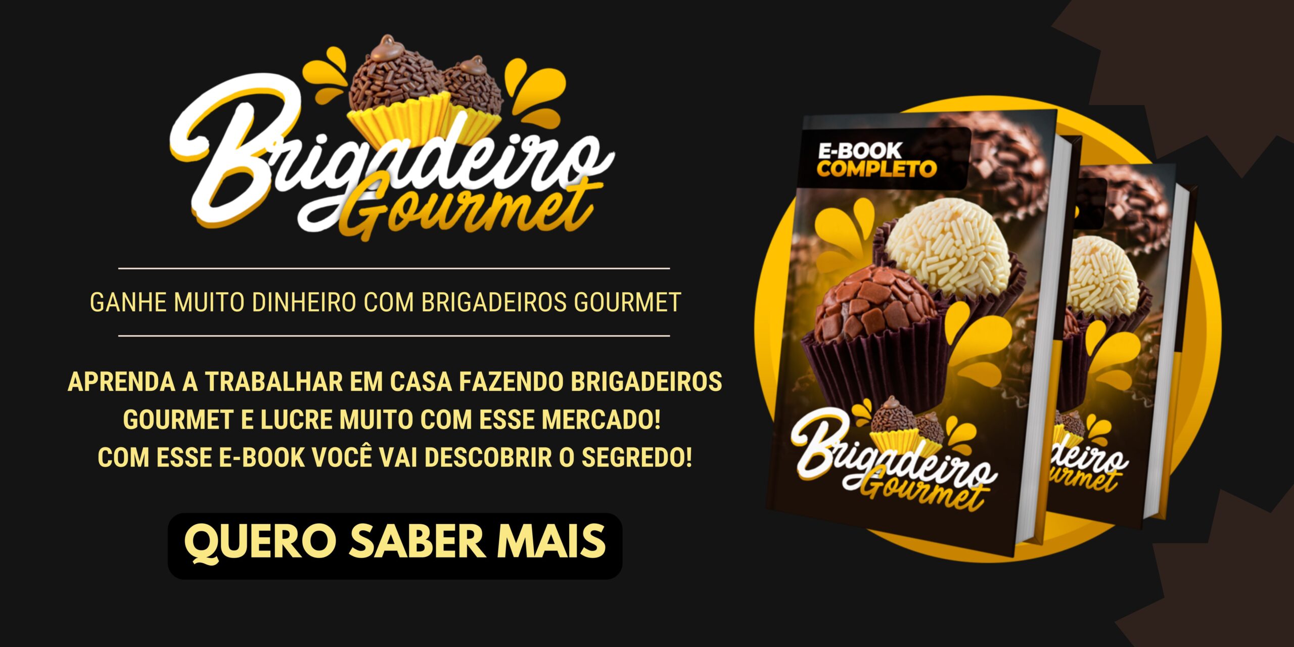 Receita de Brigadeiro Gourmet de Coco - Confeitaria em casa