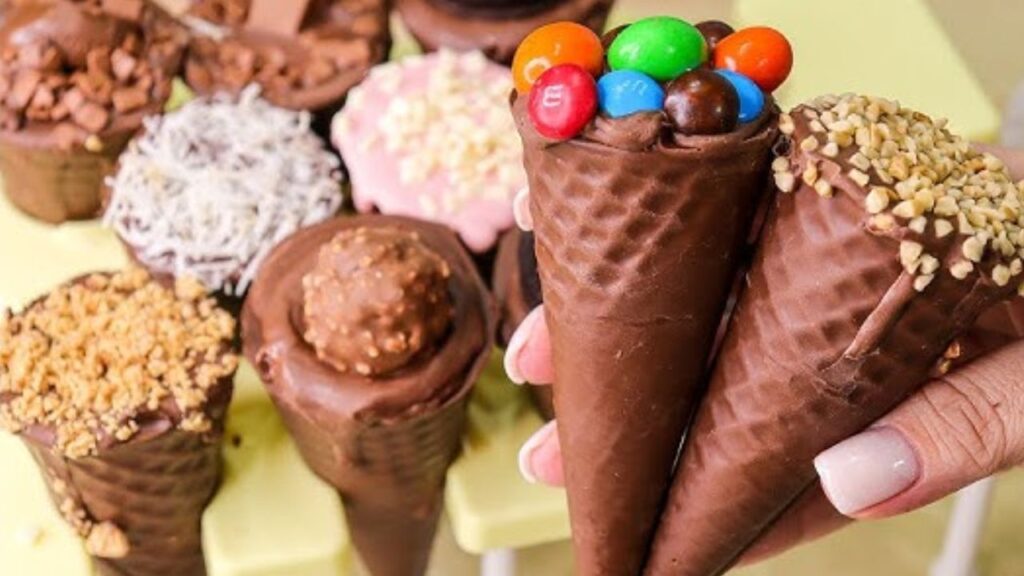 Receita de Cone Trufado: Guia Completo Passo a Passo para Fazer e Vender - Confeitaria em casa